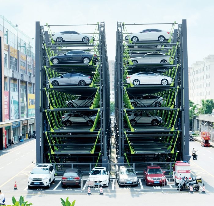 Tower Rotary Car Lift Garage Parking Equipment - YKEINT-AUTO