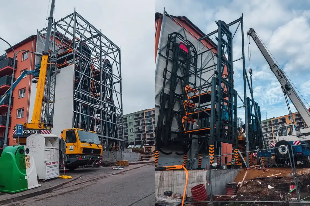 Rotary Tower Parking System for 16 Cars - YKEINT-AUTO